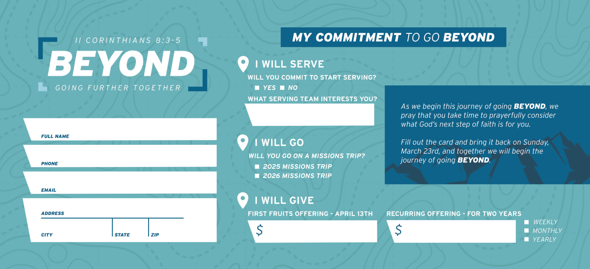 BEYOND - Hallmark Church